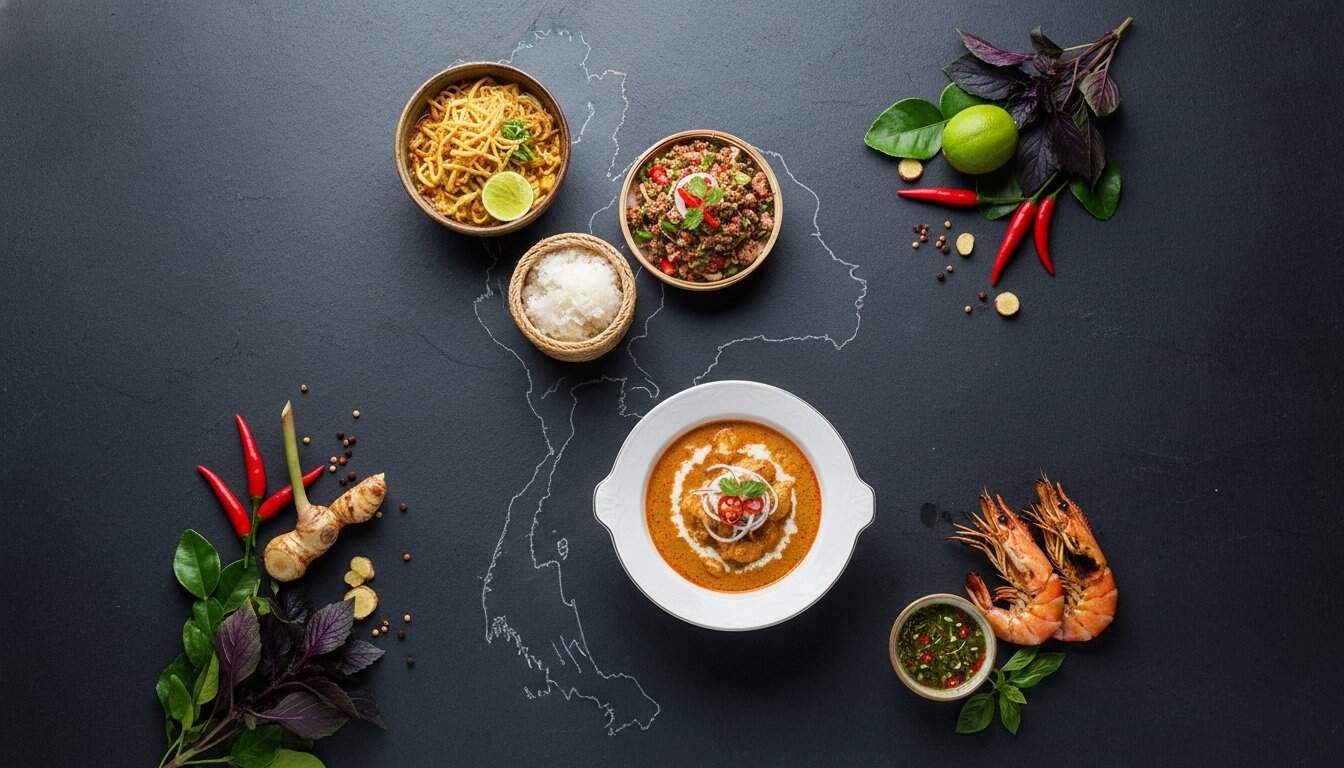 A Culinary Map of Thailand: Exploring the Flavors of Regional Thai ...